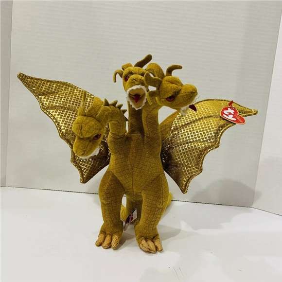 Toys | Ty Classic King Ghidora Ghidorah Godzilla Japan Exclusive Plush ...